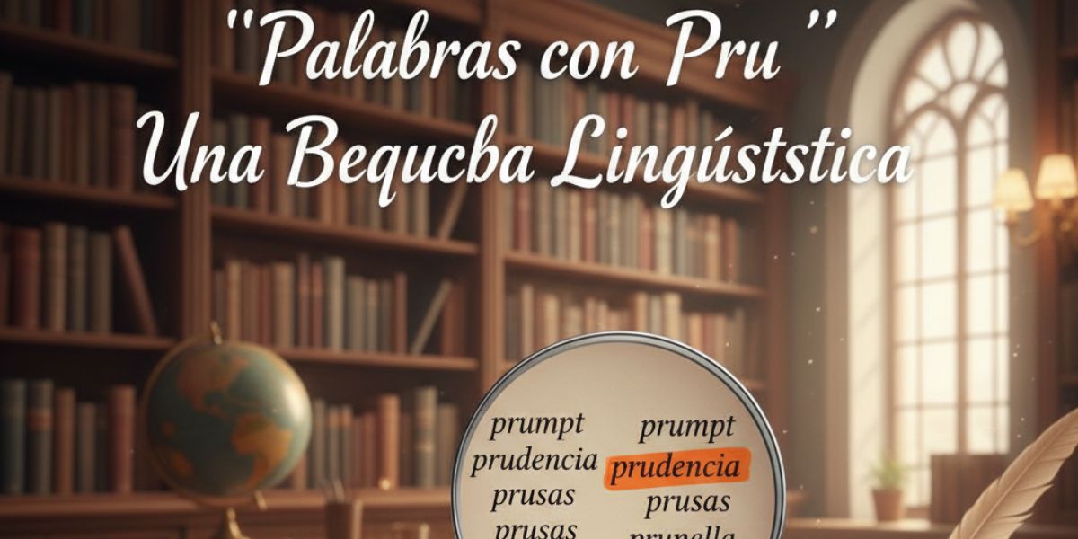 ¿Existen Realmente las 'Palabras con Pru'? Una Búsqueda Lingüística ...